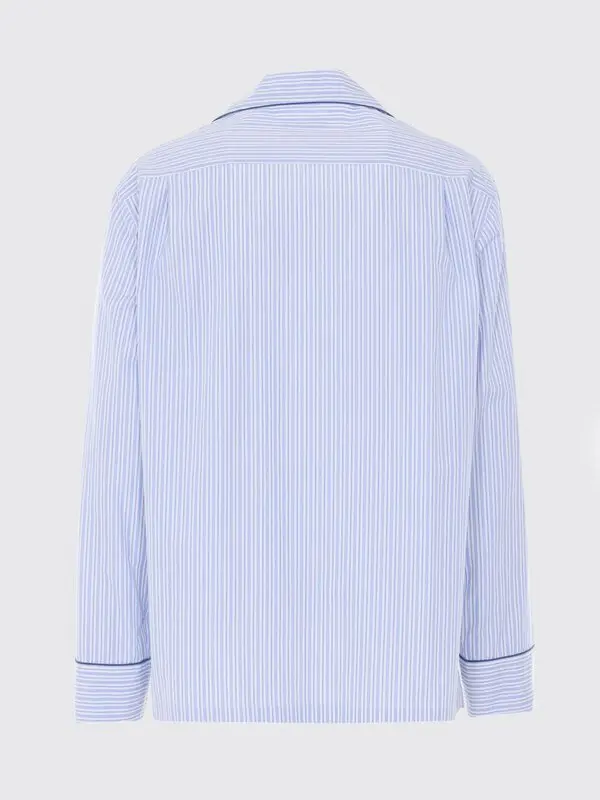 Dolce & Gabbana Pajama Style Shirt In Cotton Blend - Striped