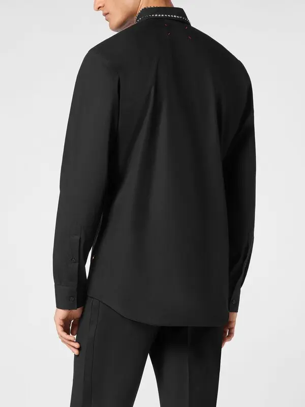Philipp Plein Cotton Shirt With Studs