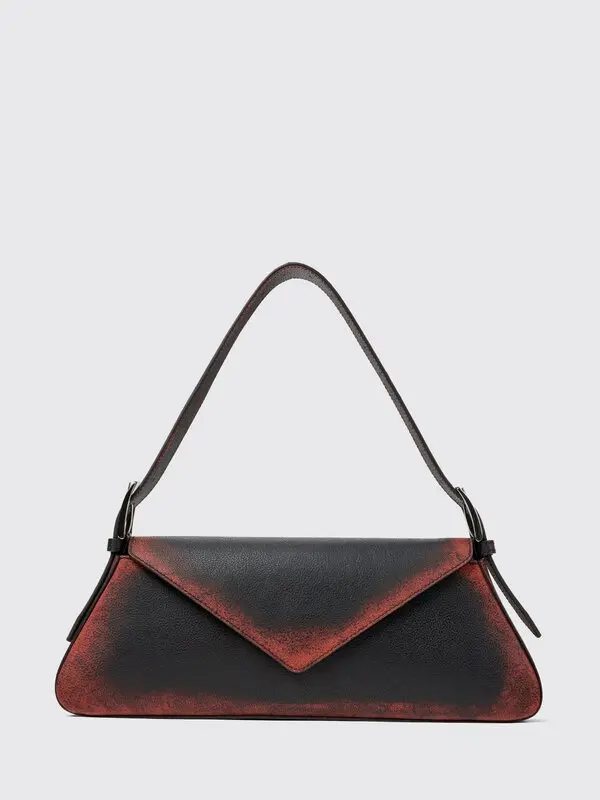 Camper Kirje Aged Leather Shoulder Bag - Multicolor
