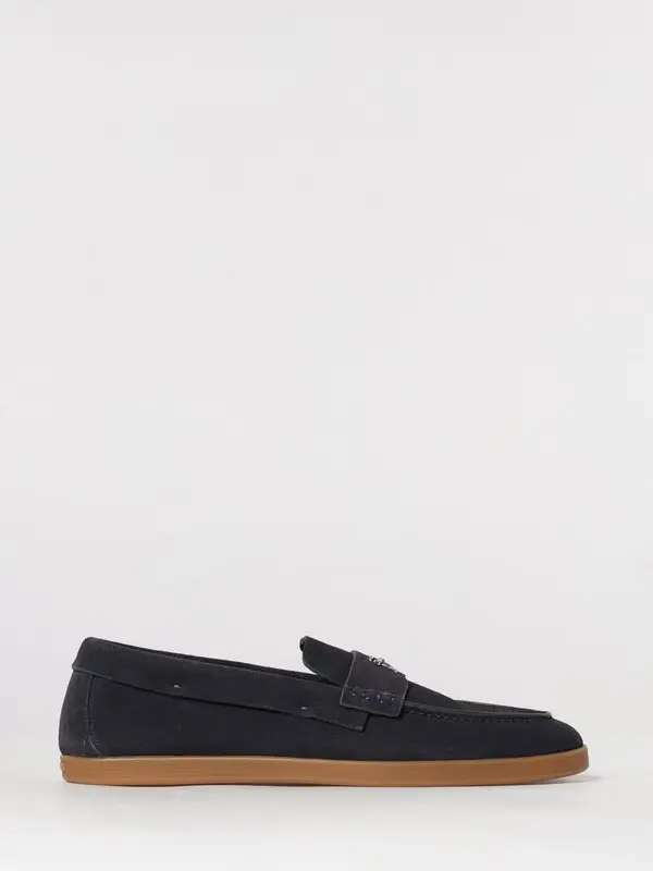 Paciotti Suede Loafers - Navy