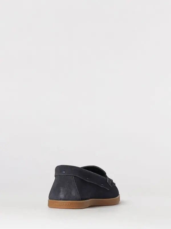 Paciotti Suede Loafers - Navy