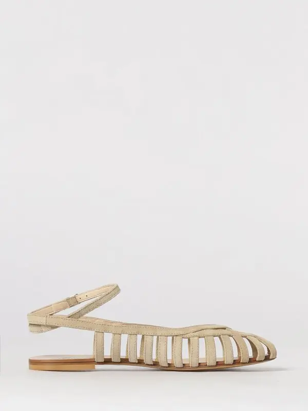 ANNA F. Heeled Sandal - Sand