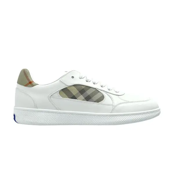 Burberry Check Terrace Sneakers - Tan