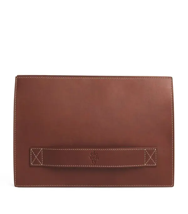 Eleventy Hand-held Pouch - Brown