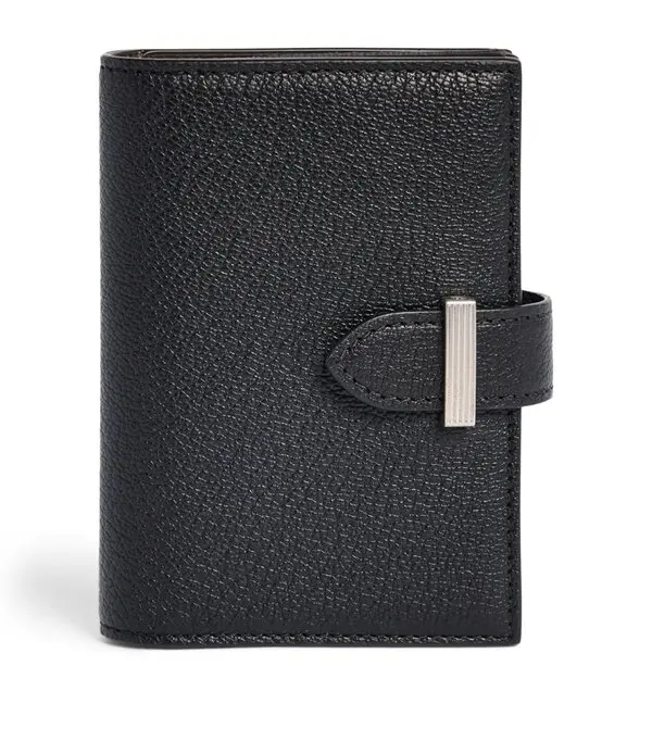 Dunhill Leather Alfred Card Holder - Black