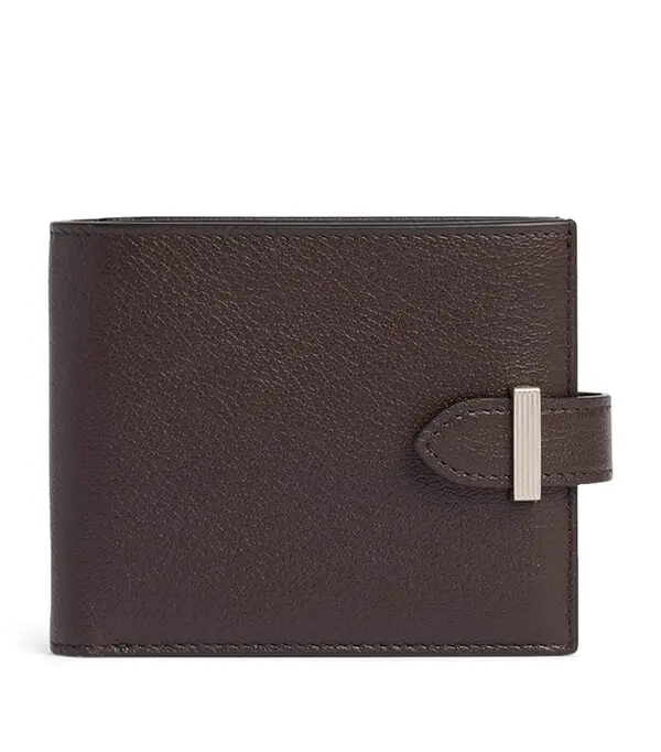 Dunhill Small Capra Leather Alfred Wallet - Brown