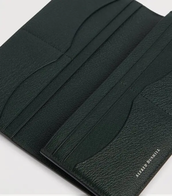 Dunhill Long Capra Leather Alfred Wallet - Brown