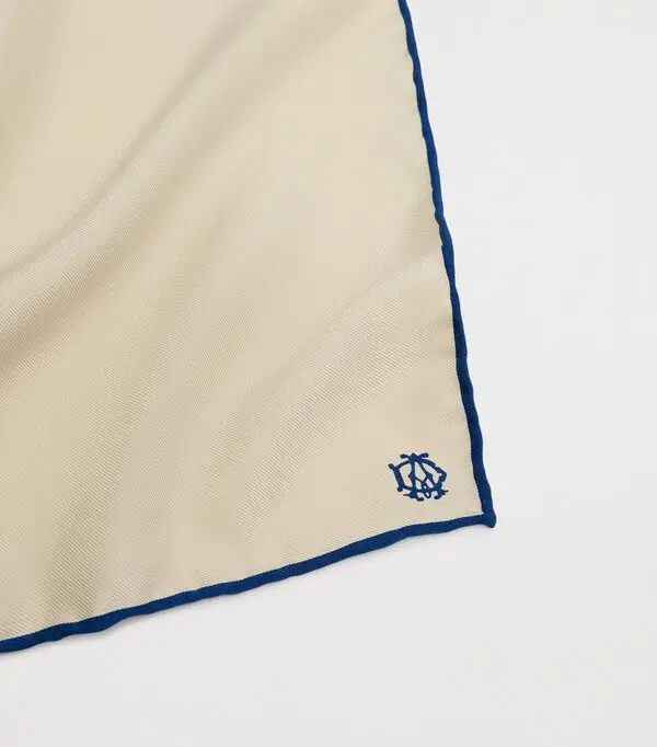 Dunhill Mulberry Silk Neckerchief - Grey
