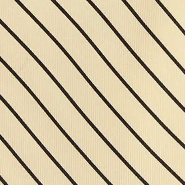 Dunhill Mulberry Silk Stripe Neck Tie - Ivory