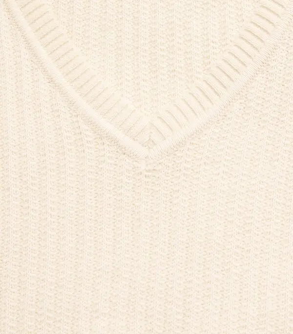 Eleventy Cotton Knitted Sweater Vest