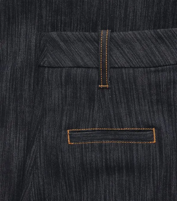 Eleventy Wide-leg Denim Trousers