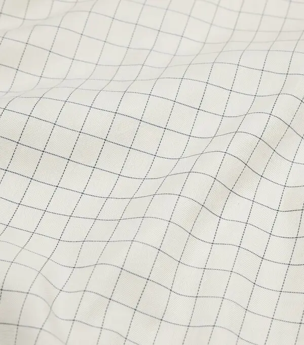 Dunhill Cotton Check Shirt - Yellow