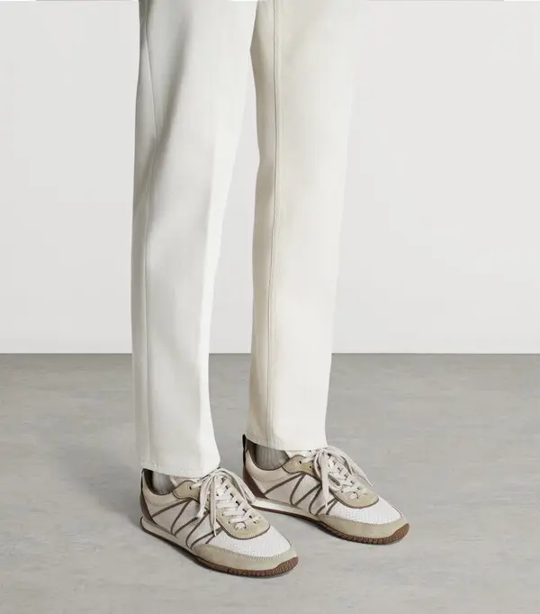 Dunhill The Dunhillian Runner Sneakers - Beige