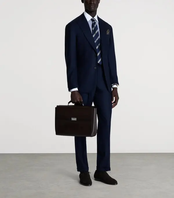 Dunhill Wool Cavendish Blazer - Navy