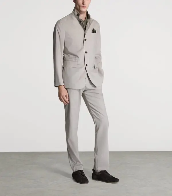 Dunhill Wool Single-breasted Jacket
