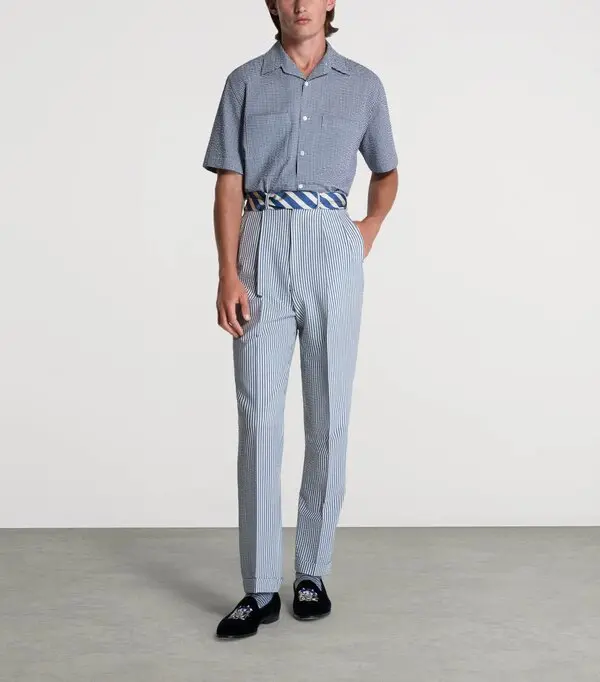 Dunhill Cotton Gingham Shirt
