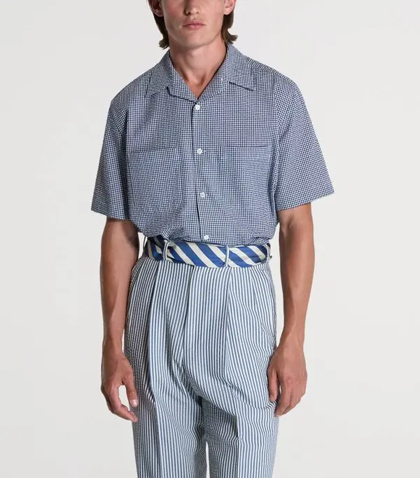 Dunhill Cotton Gingham Shirt