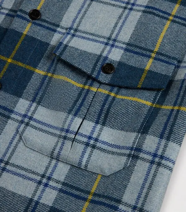 Dunhill Cashmere Check Shirt