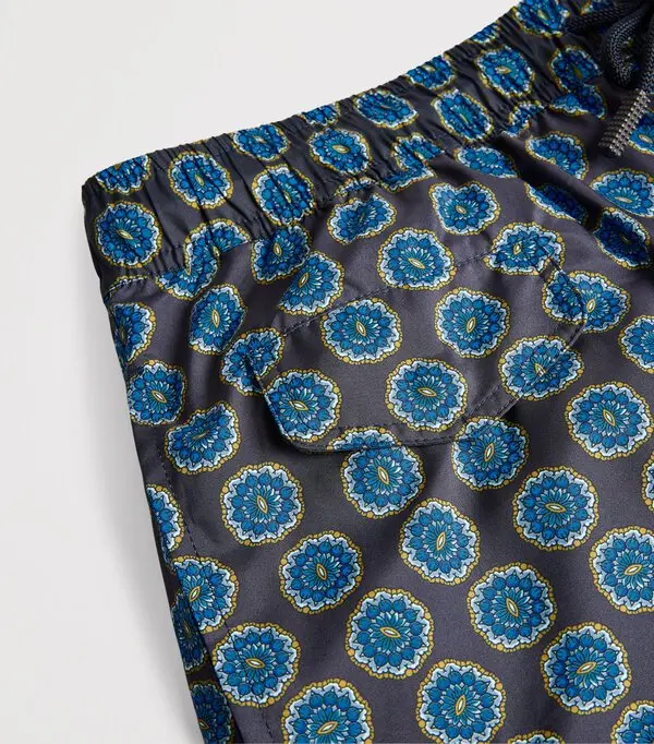 Dunhill Medallion Printed Swim Shorts