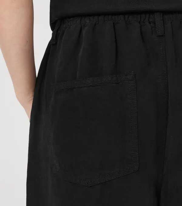 ALLSAINTS Lyocell-linen Jet Wide-leg Trousers