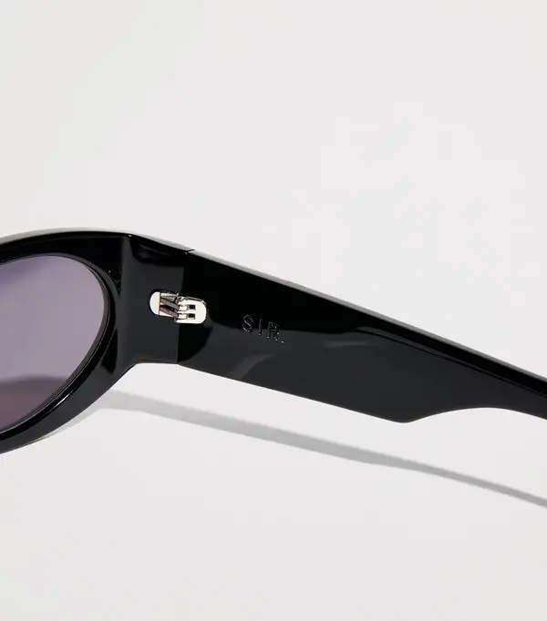 SIR. The Classic Cat Eye Sunglasses - Black
