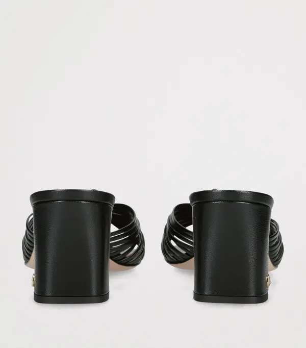 Valentino Garavani Leather Annet Mules 60 - Black
