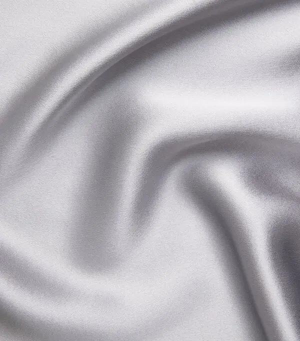 Eleventy Silk Satin Crew Neck T-shirt