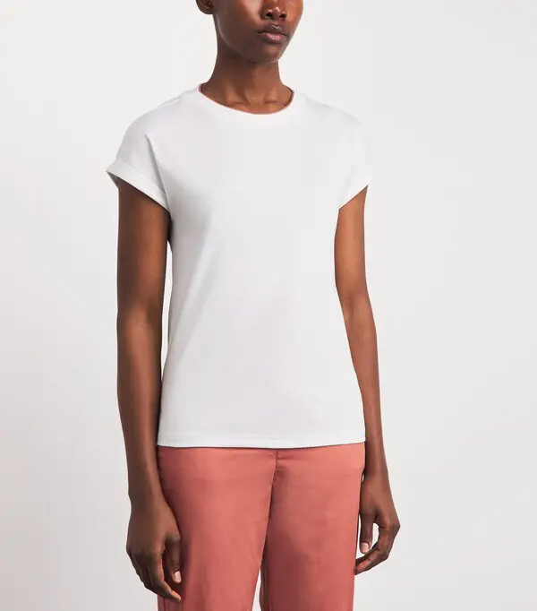 Eleventy Cotton Layered T-shirt - White