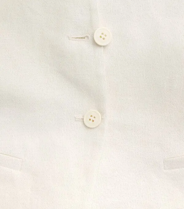 Eleventy Linen-blend Waistcoat