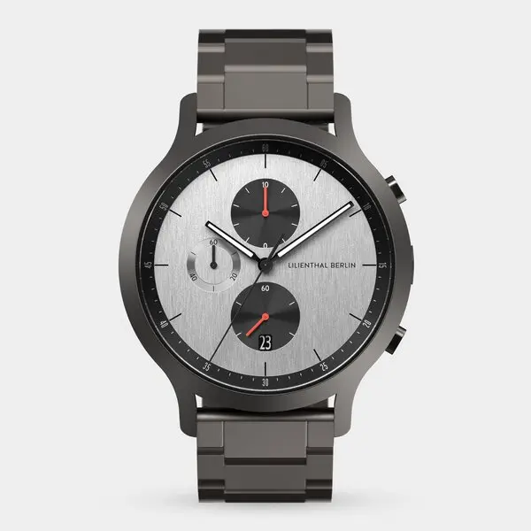 Lilienthal Berlin Chronograph Stainless Steel Watch - Gray
