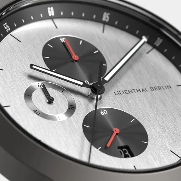 Lilienthal Berlin Chronograph Stainless Steel Watch