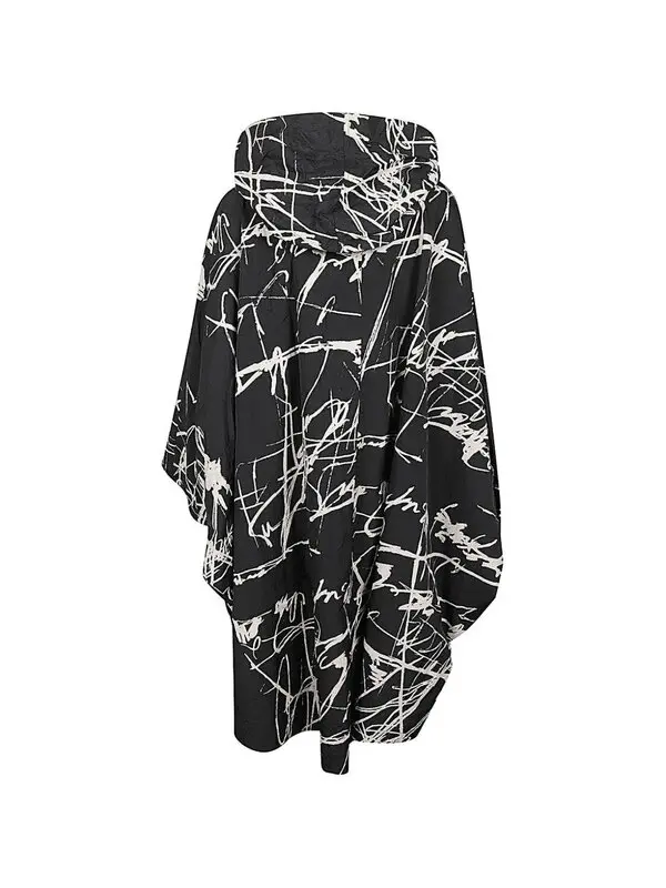 MOYURU Printed Blouson Jacket