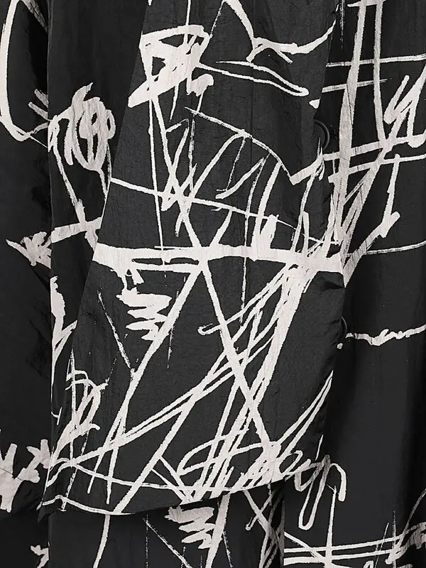 MOYURU Printed Blouson Jacket