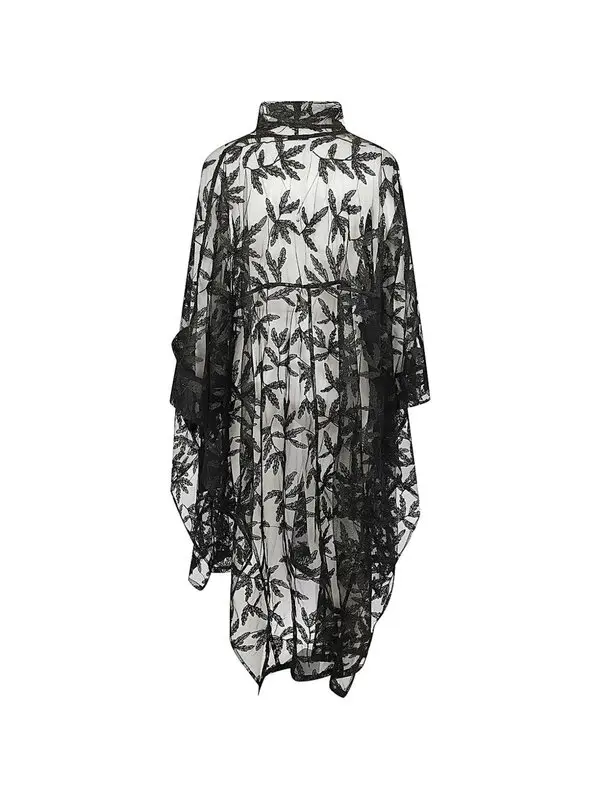 MOYURU Embroidered Long Jacket