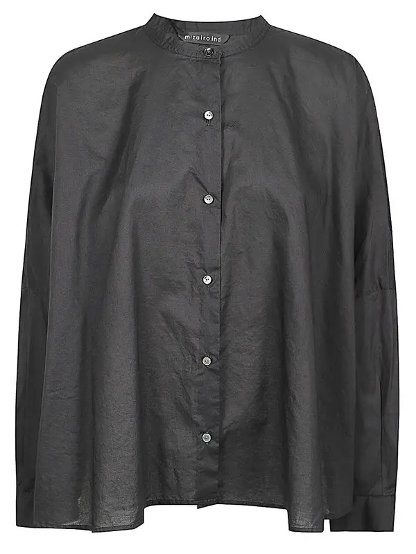 MIZUIRO Ind Embroidered Cotton Shirt