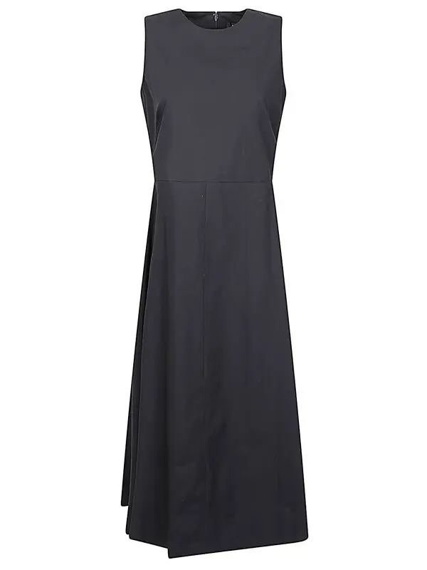 MIZUIRO Cotton Sleeveless Maxi Dress