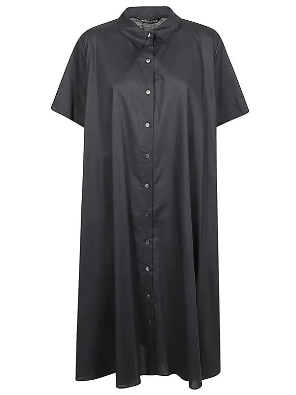 MIZUIRO Land Cotton Chemisier Dress