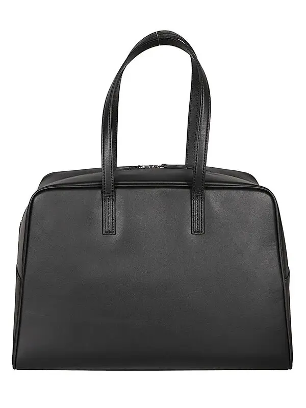 MIZUIRO Leather Boston Bag