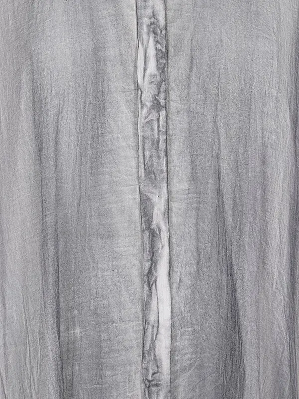 MIZUIRO Cotton Long Shirt