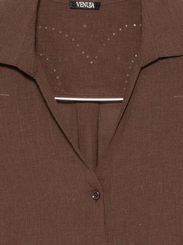 VENUJA Embellished Long Sleeve Shirt
