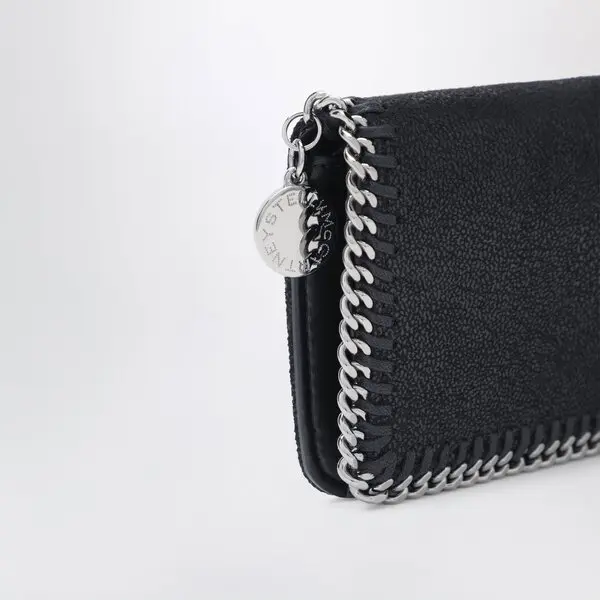 Stella McCartney Falabella Bi-fold Wallet - Black