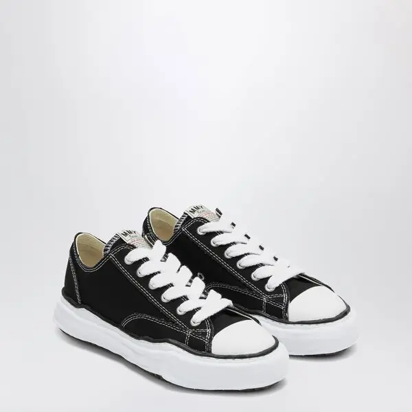 Mihara Yasuhiro Peterson Low Top Canvas Sneakers - Black