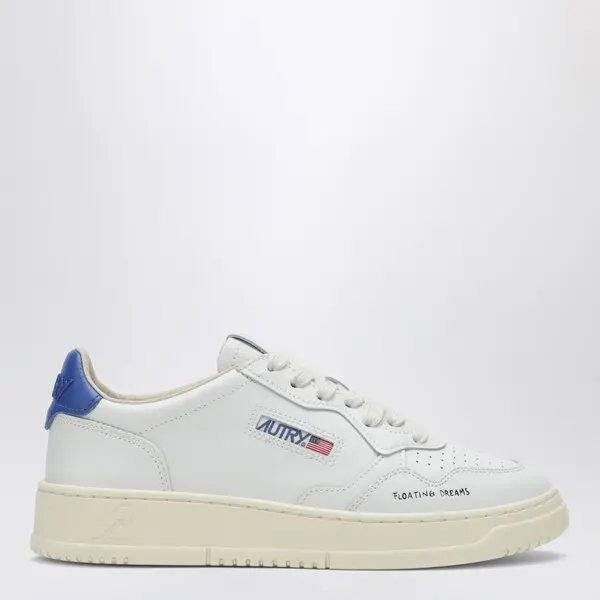 AUTRY Medalist Low Sneakers In And Space Blue - White