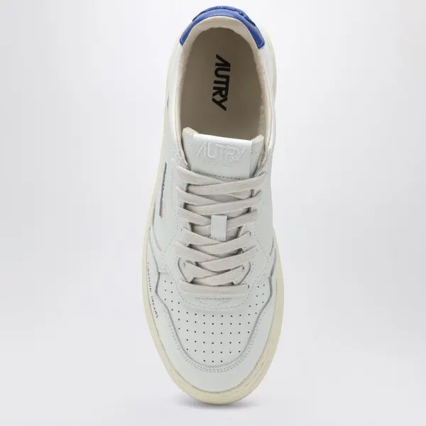 AUTRY Medalist Low Sneakers In And Space Blue - White