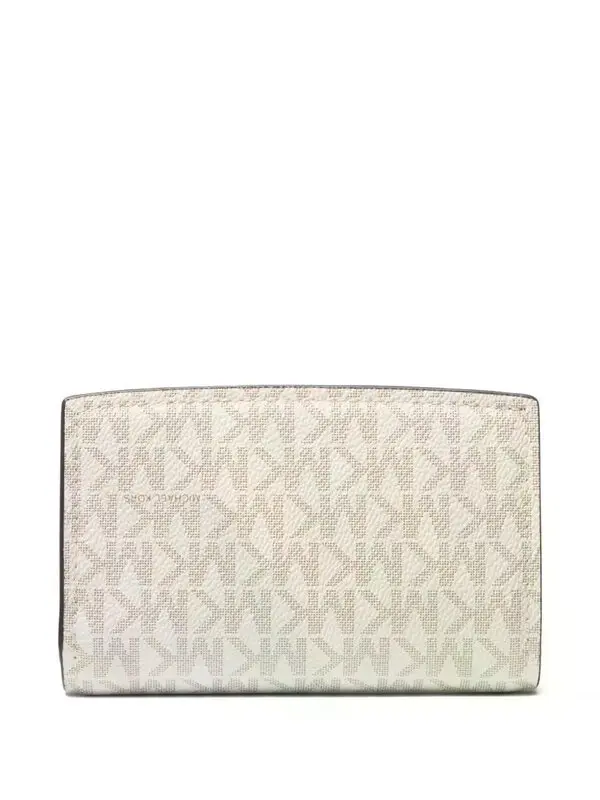 Michael Kors Medium Bryant Logo Wallet - Neutrals
