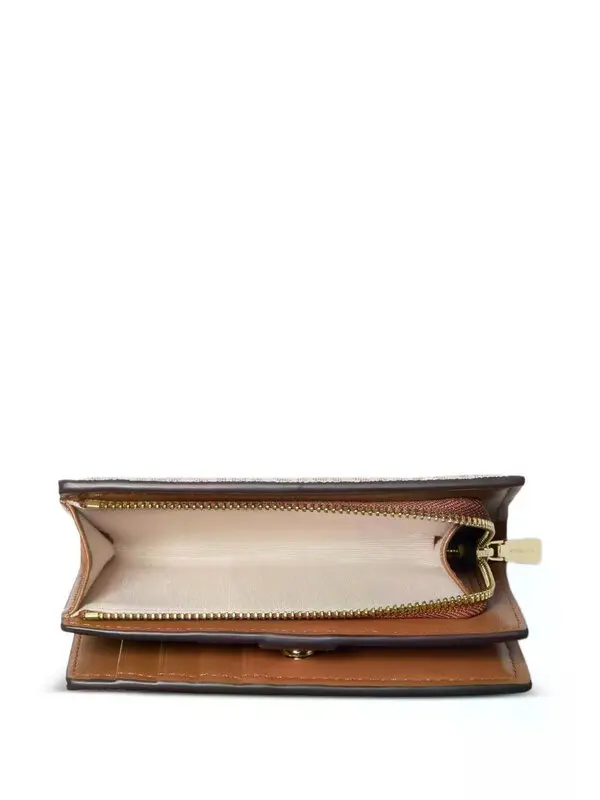 Michael Kors Medium Bryant Logo Wallet - Neutrals