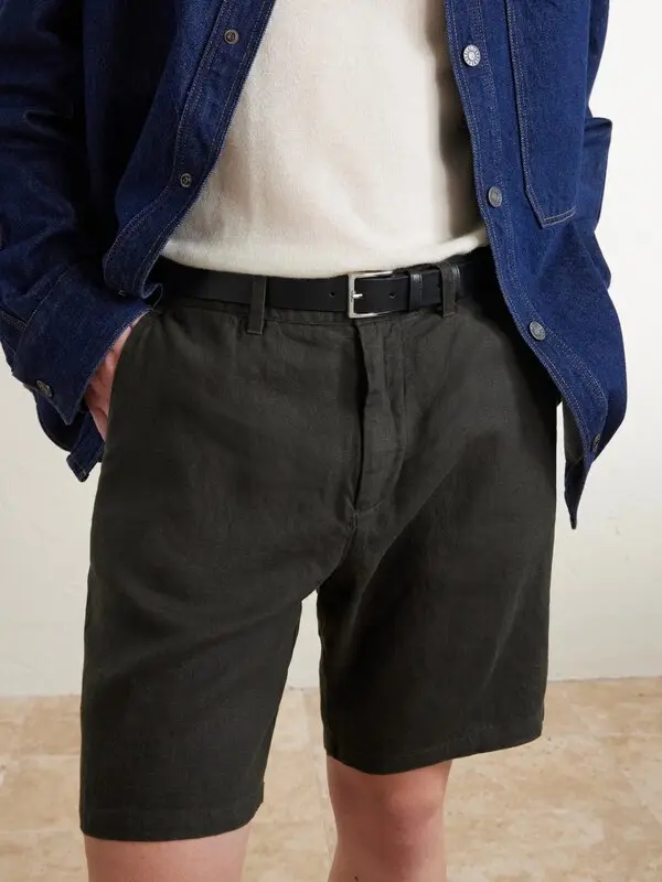 Nn07 Ever 90030 Leather Belt - Black