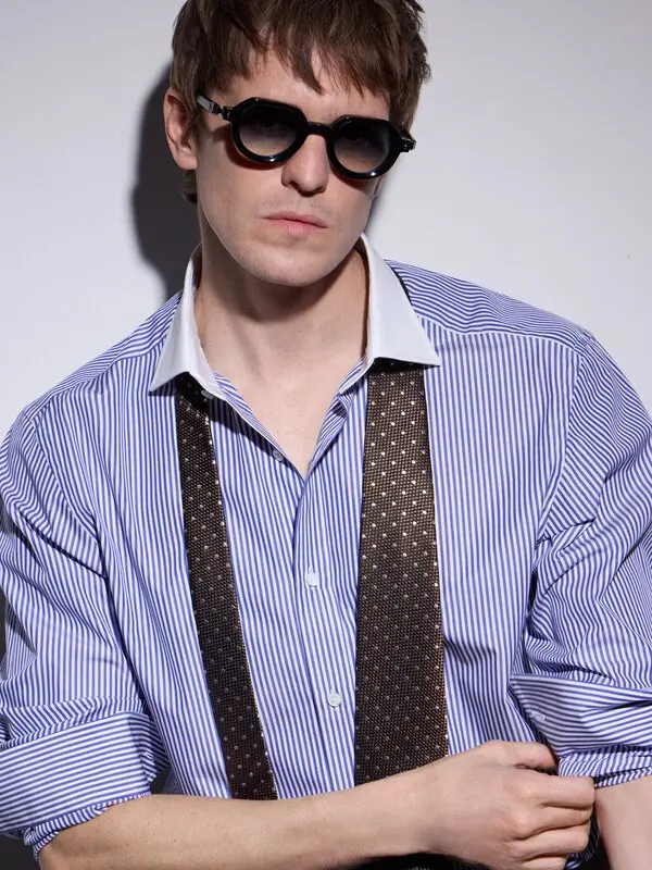 SATO Elnat Round-frame Acetate Sunglasses