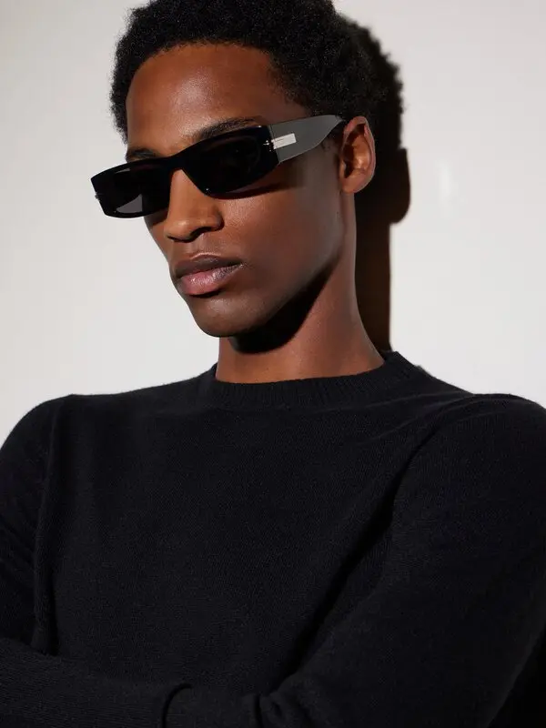 Dior Rectangular Acetate Sunglasses