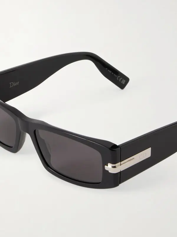 Dior Rectangular Acetate Sunglasses